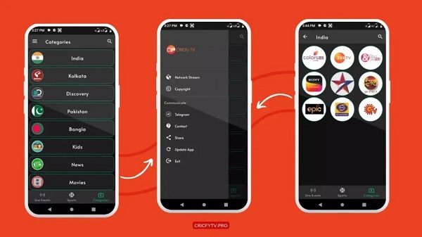 CricFy TV APK v3.7 - Android TV | Download Latest Version